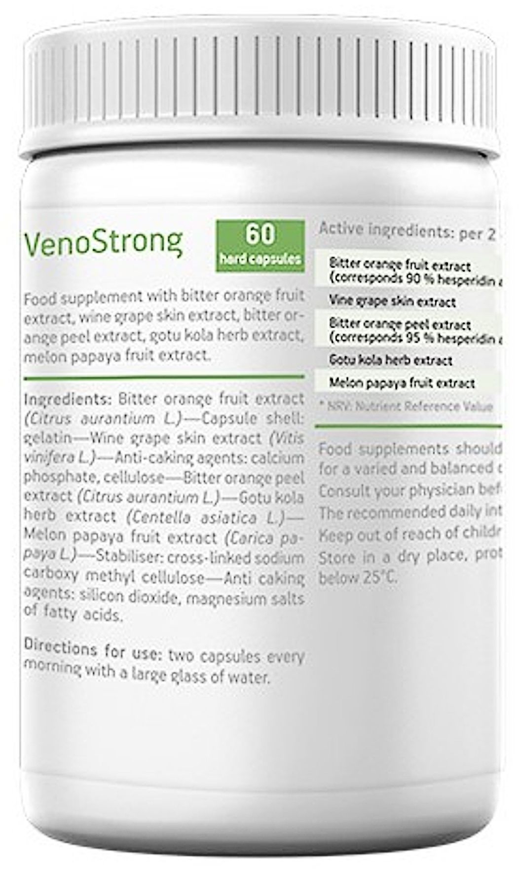 VenoStrong VISION ― venotonic, prevention of varicose veins